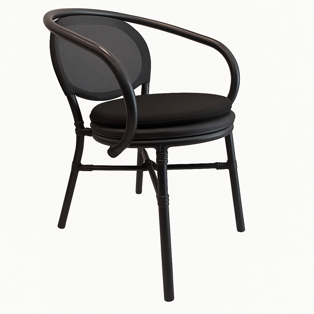 Outdoor Cafe Chair | Restaurant Armchair | Najmi Furniture UAE